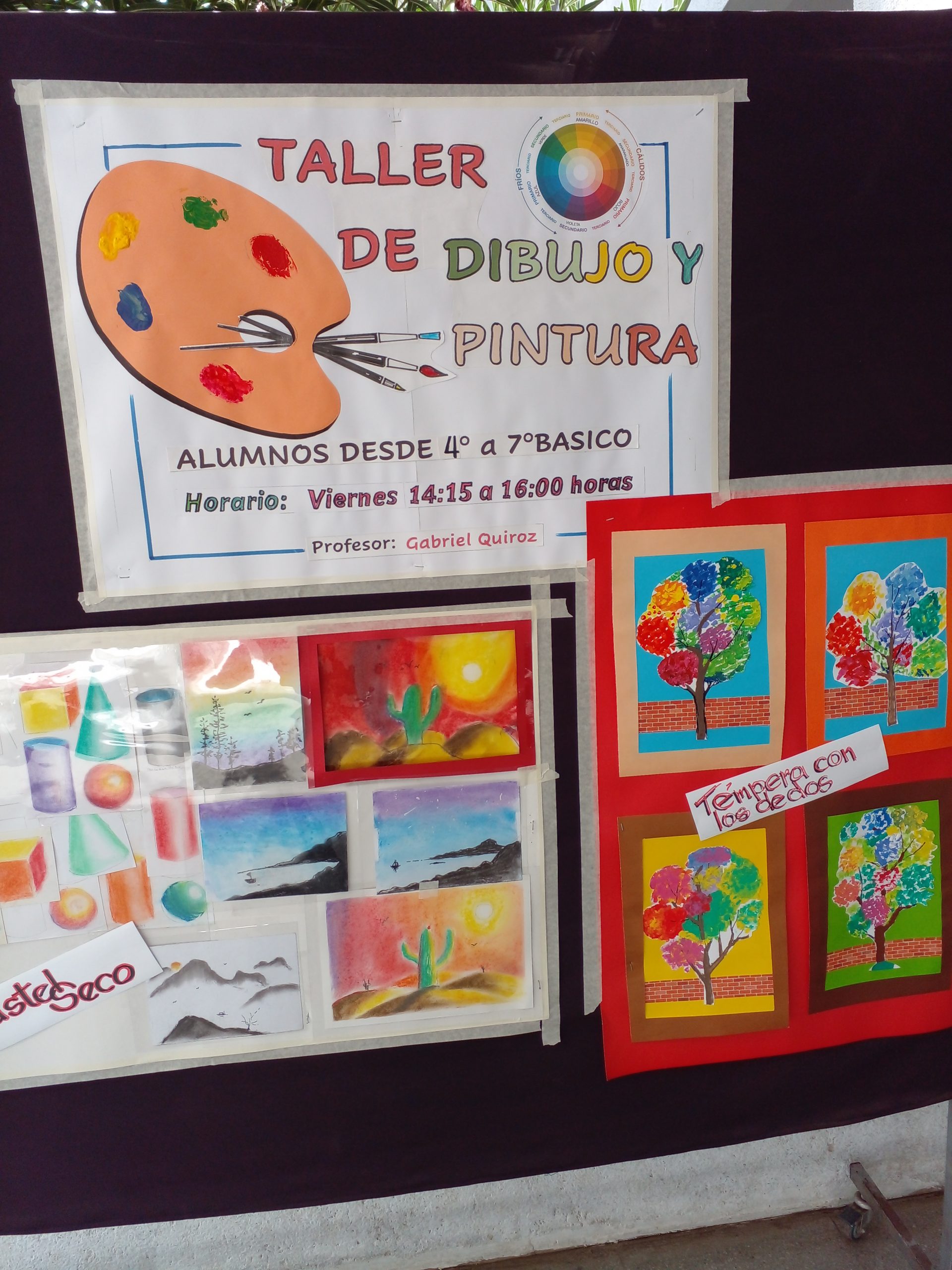 Taller de Pintura 2° Semestre » Boston College Alto Macul