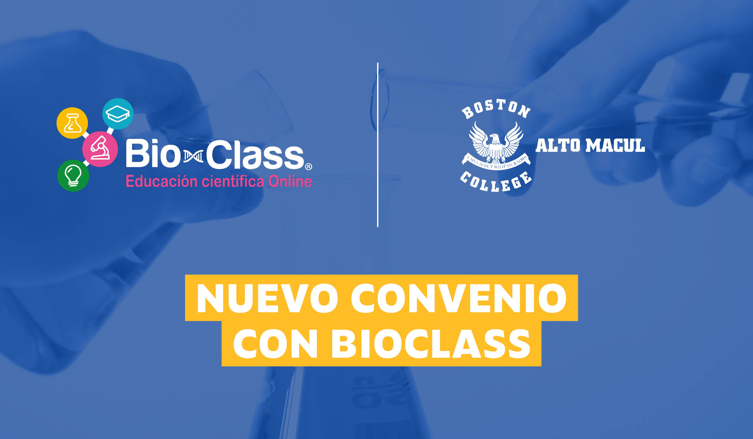 ¡BioClass llega a nuestro colegio! » Boston College Alto Macul